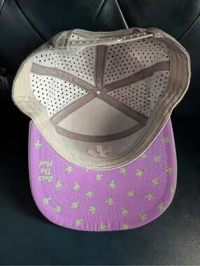 Accessories | Dhudson Cactus Hat Grey Purple | Poshmark